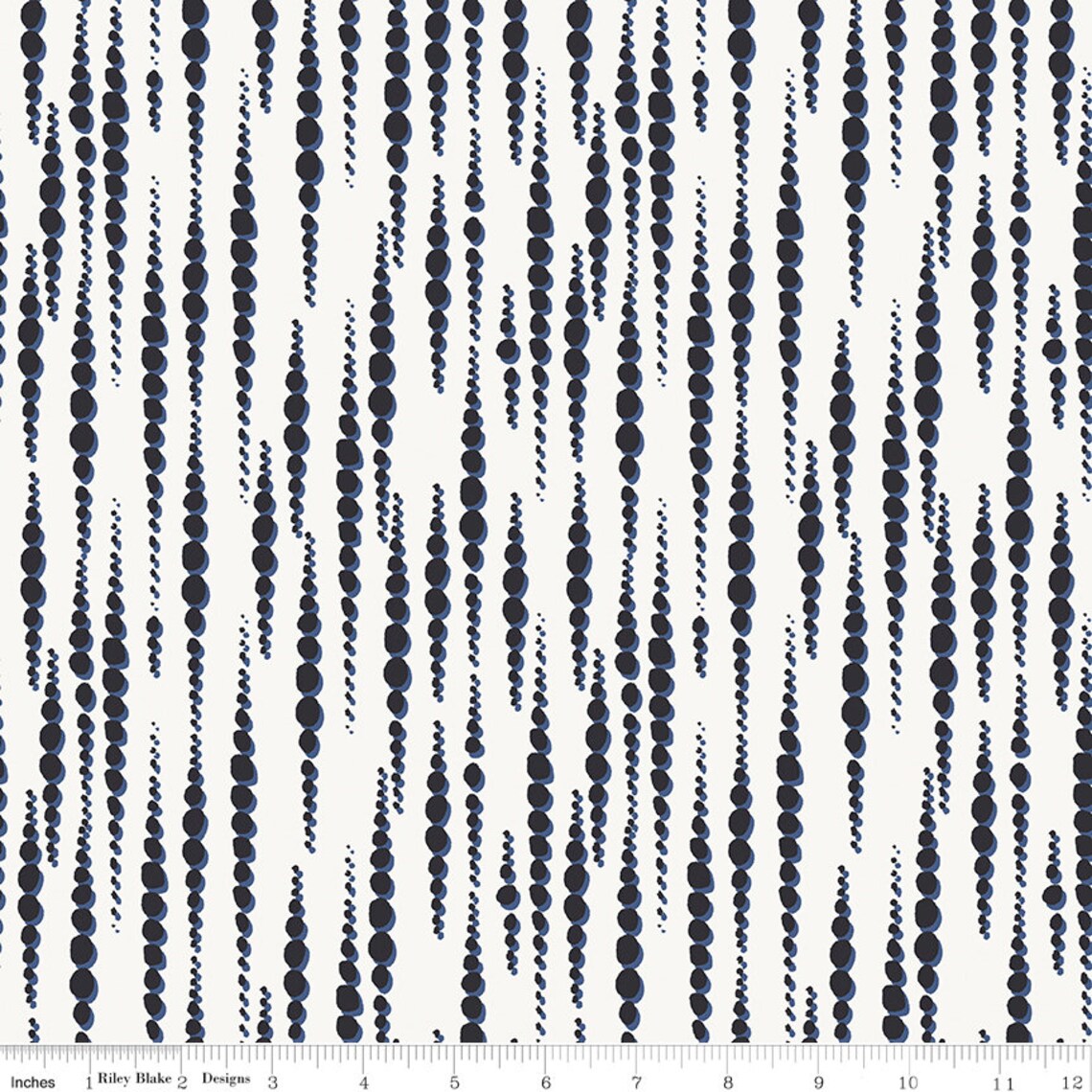 Water Mark Cotton Fabric by the Yard Water Mark Tidalwave - Etsy