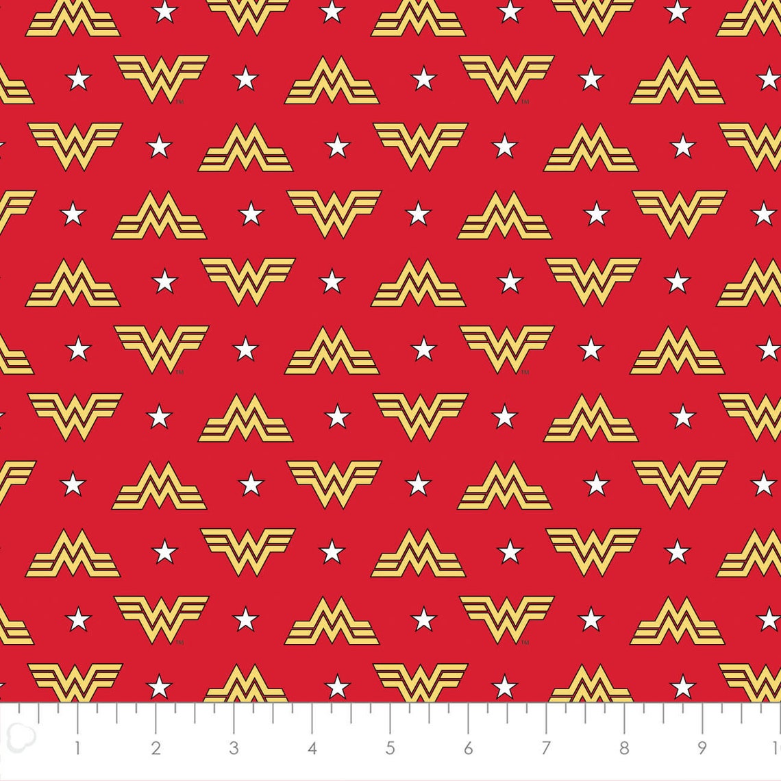 Wonder Woman Cotton Fabric by the Yard Wonder Woman 1984 - Etsy