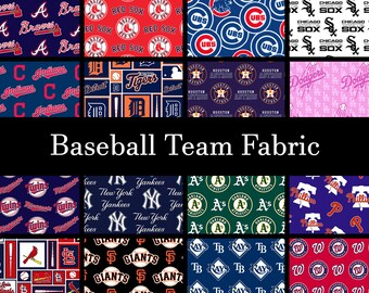 Baseball Fabric by the Yard - Etsy