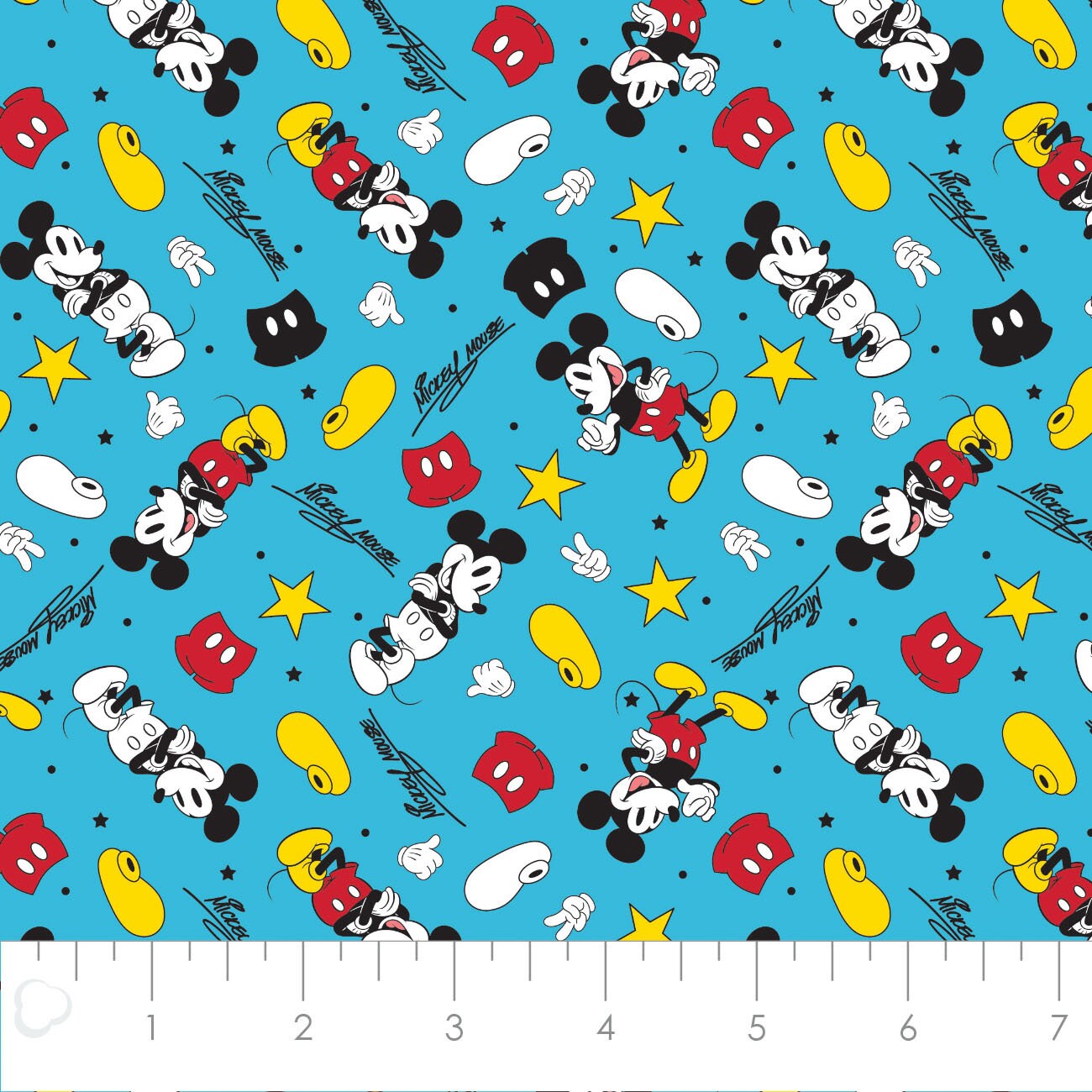 Mickey mouse fabric store