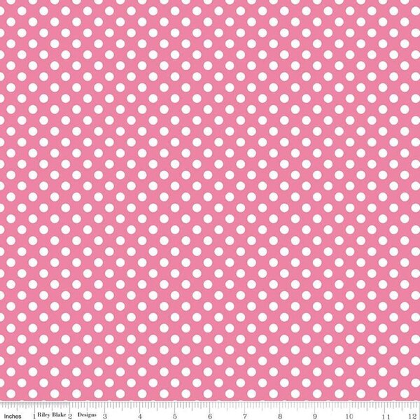 Riley Blake Polka Dots Fabric - Etsy