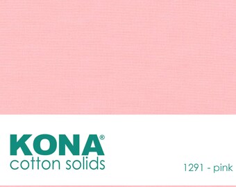 Pink - Kona Quilting Cotton Fabric by Robert Kaufman Fabrics - K001 ...