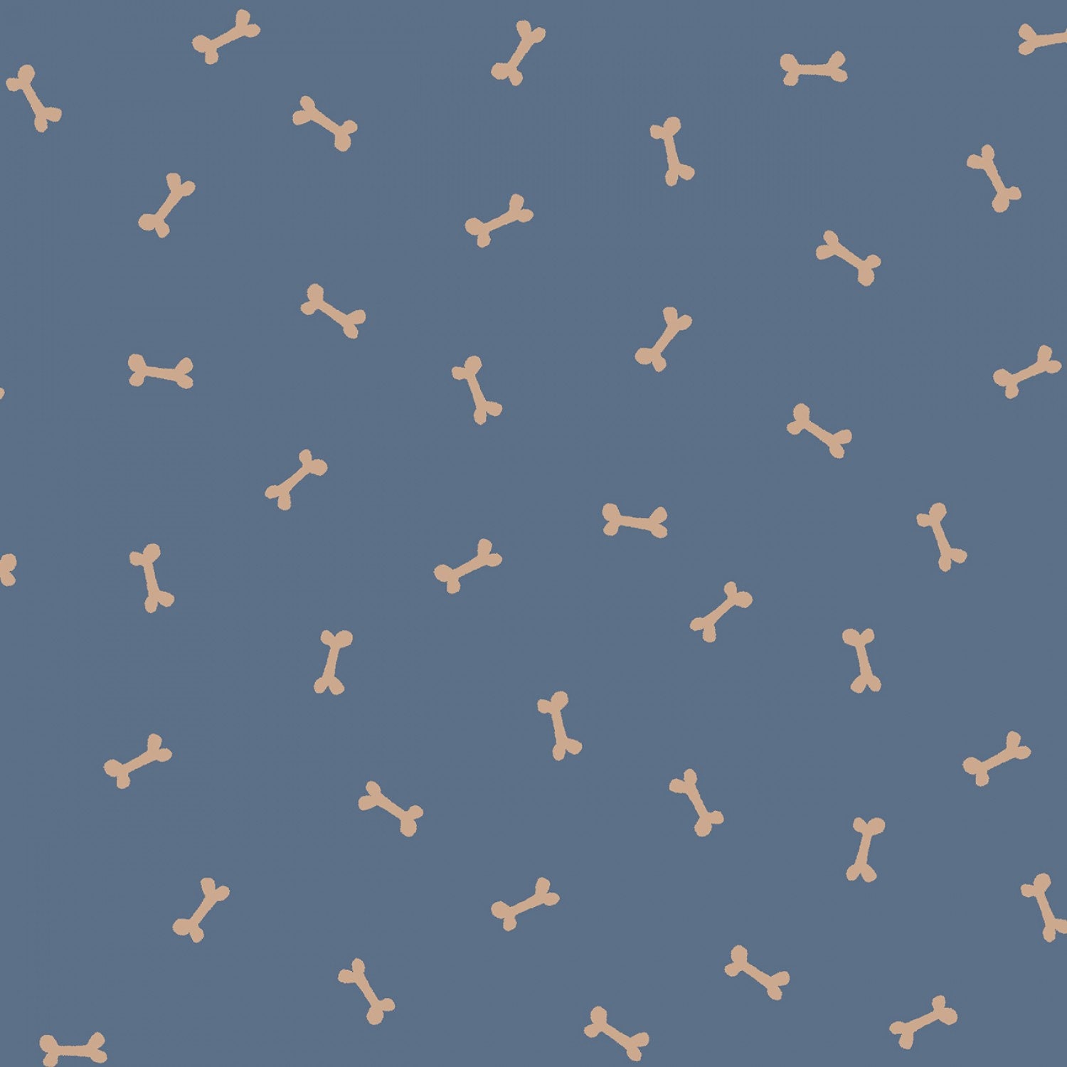 Blue Dog Bone Background