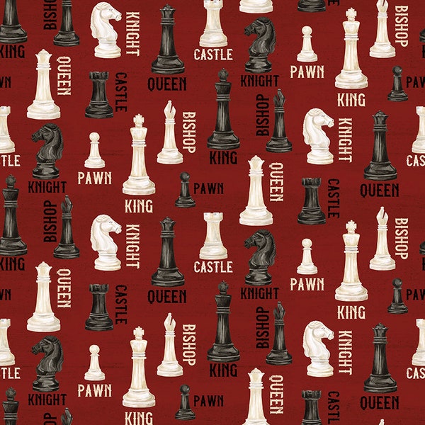 Chess Fabric - Etsy