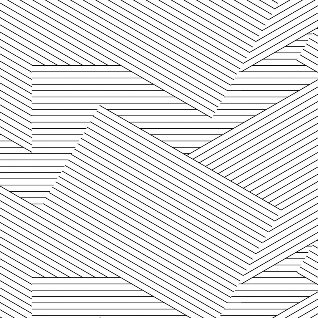 Black and White Cotton Fabric by the Yard Pen & Ink Take Note White ...