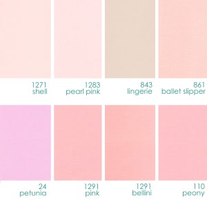Reds & Pinks - Kona Cotton Fabric by the Yard - Etsy