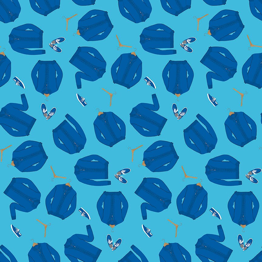 Mister Rogers Cotton Fabric By The Yard Mister Rogers Etsy