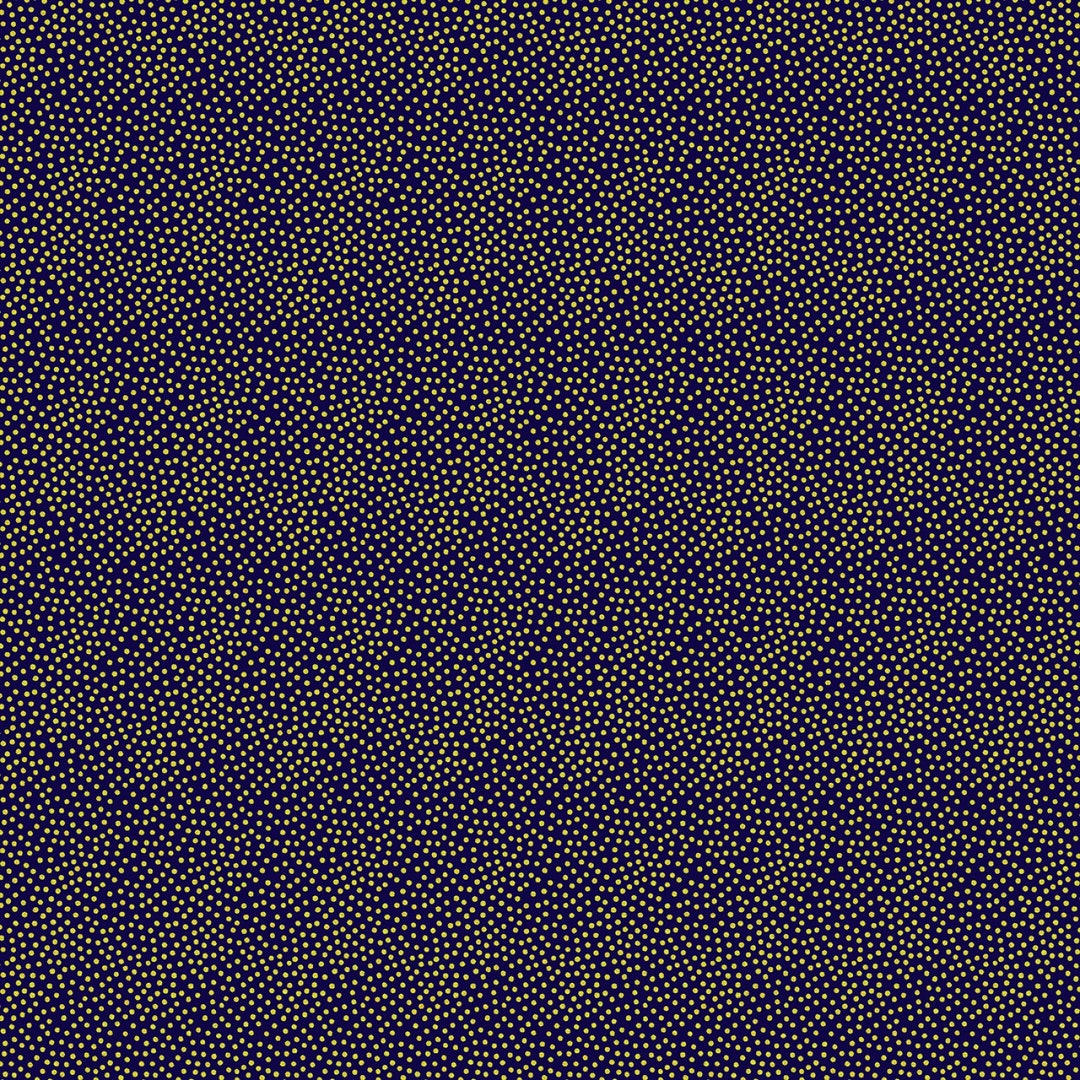 Dot Cotton Fabric by the Yard - Garden Pindot Navy Metallic - Michael ...