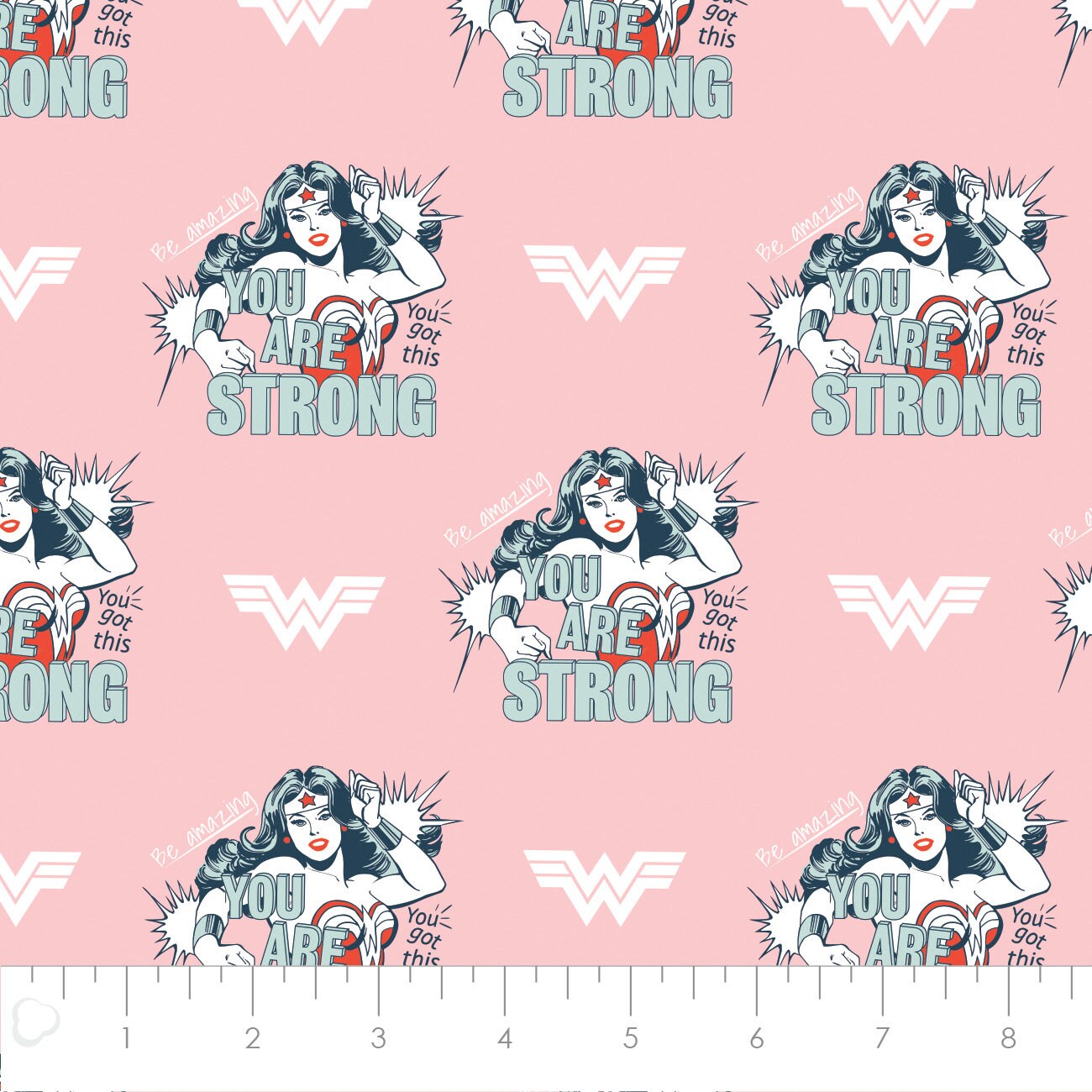 Wonder Woman Cotton Fabric by the Yard Wonder Woman You Got - Etsy
