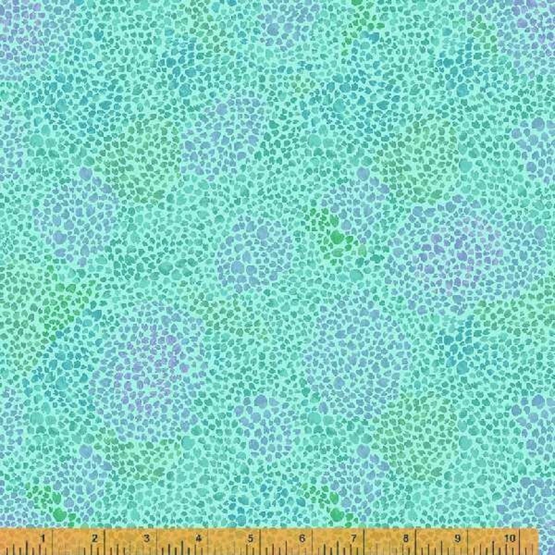 Watercolor Blender Cotton Fabric by the Yard - in Bloom Petals ...