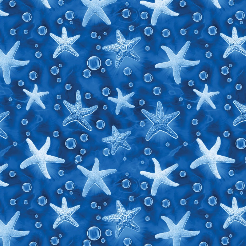 Starfish Fabric - Etsy