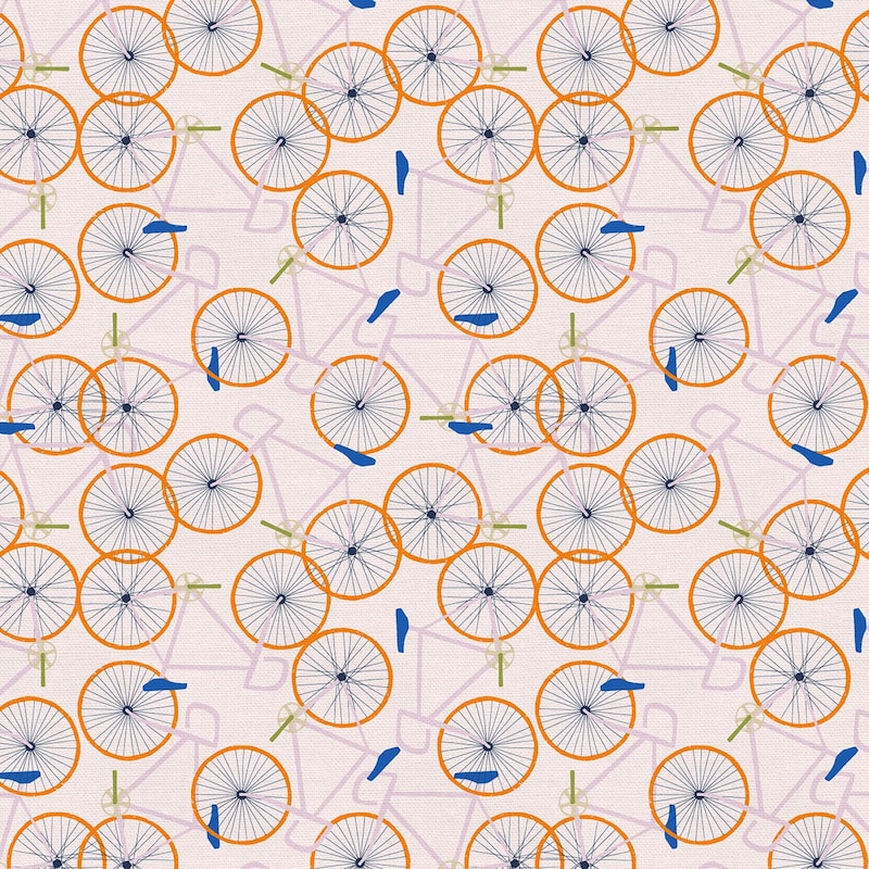 Bicycle Fabric - Etsy