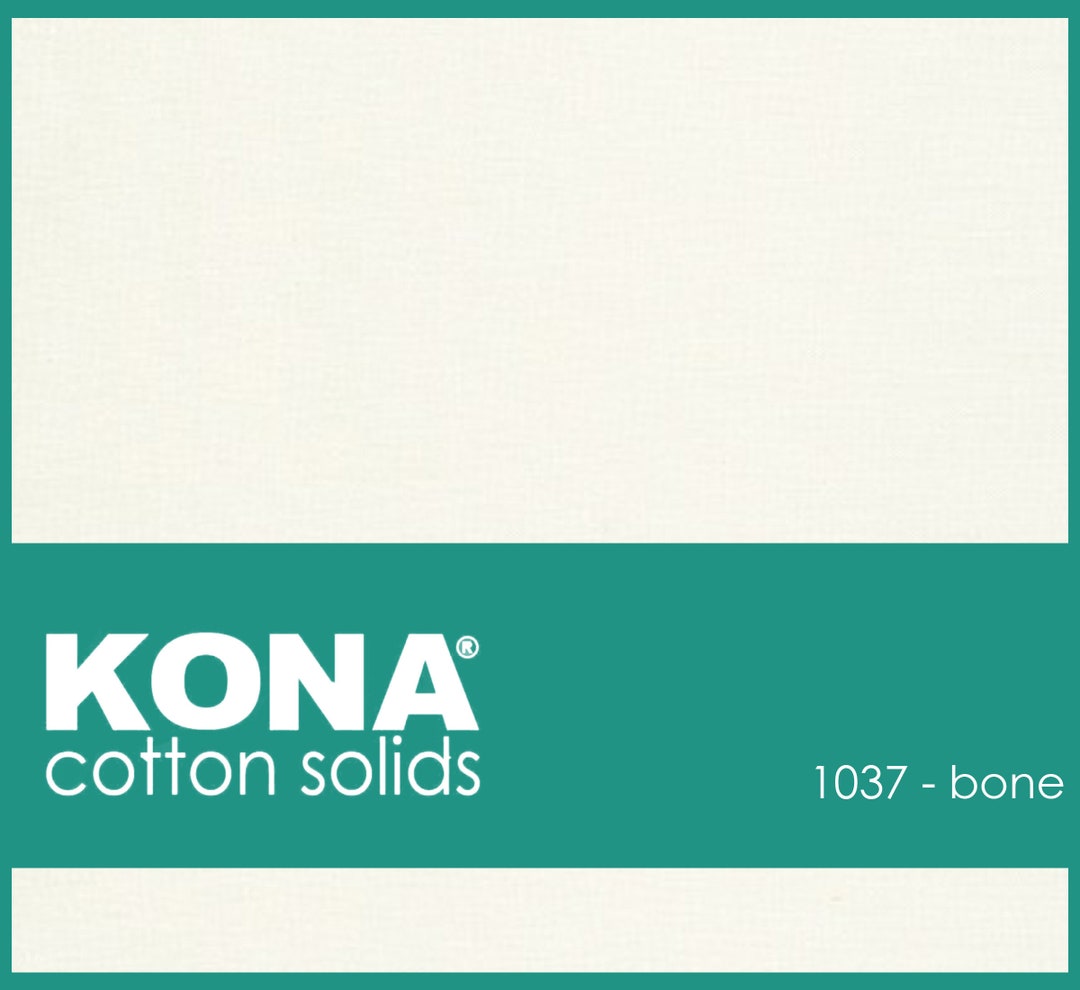 Kona Cotton Fabric by the Yard - 1037 Bone - Etsy
