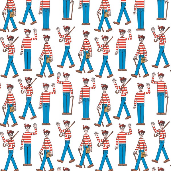 Waldo Svg - Etsy