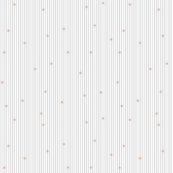 Spotted Cotton Fabric by the Yard Spotted Stripes White - Etsy