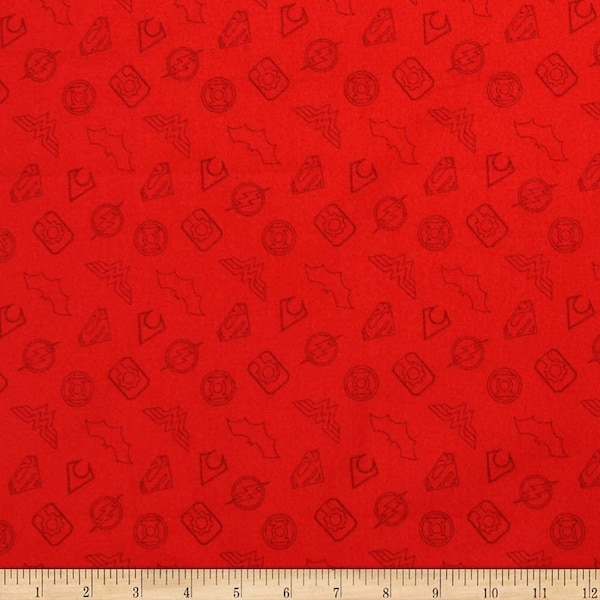 Dc Comics Flash Fabric - Etsy