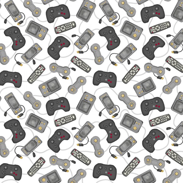 Video Game Fabric - Etsy