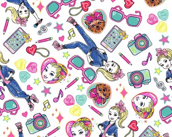 Jojo Siwa Fabric - Etsy