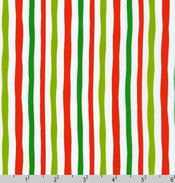 Grinch Christmas Cotton Fabric by the Yard - Dr. Seuss Grinch Stripes ...