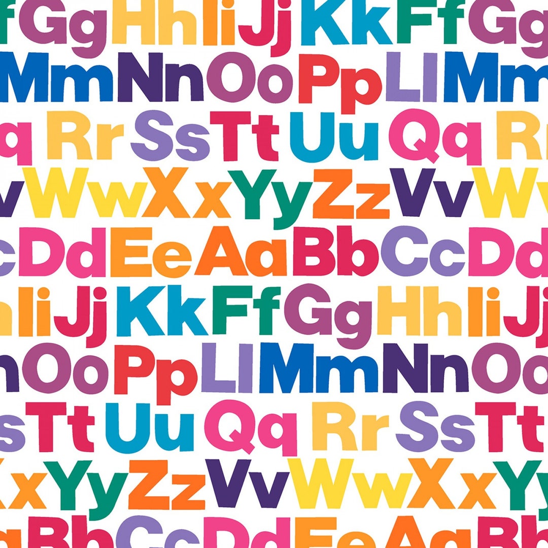 Chicka Chicka Boom Boom Cotton Fabric by the Yard - Chicka Chicka Boom ...