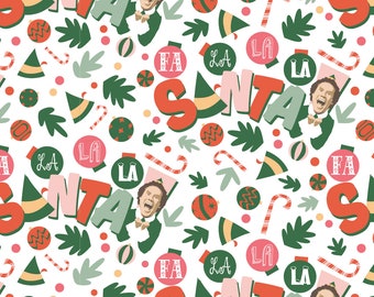 Elf the Movie Fabric - Etsy