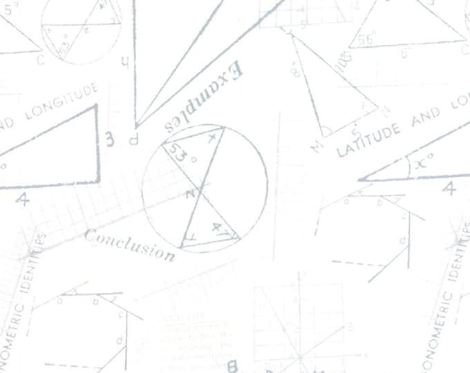 Math Fabric Math in Color by Chicca Besso Mathematics Polygons DNA ...