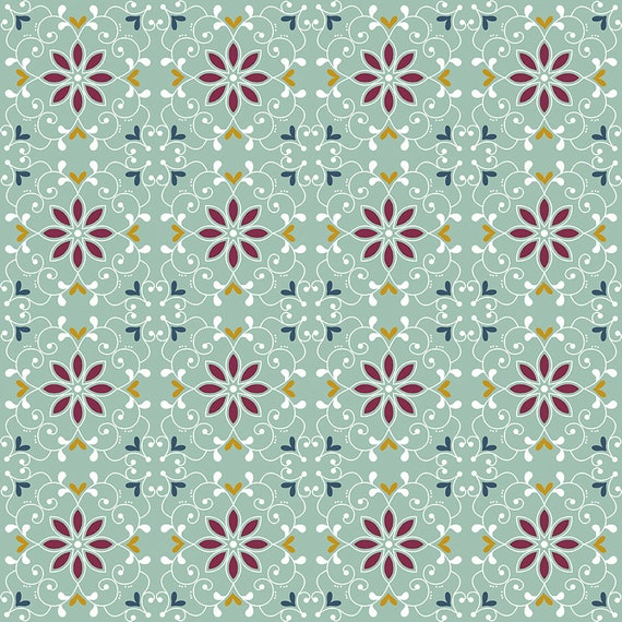 Whimsical Romance Cotton Fabric by the Yard Whimsical - Etsy