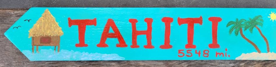 Destination Arrow Signs Sign Post Arrows Tropical Sign Post | Etsy