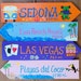 Handmade Destination Arrow Sign, Tropical Decor, Personalized Beach ...