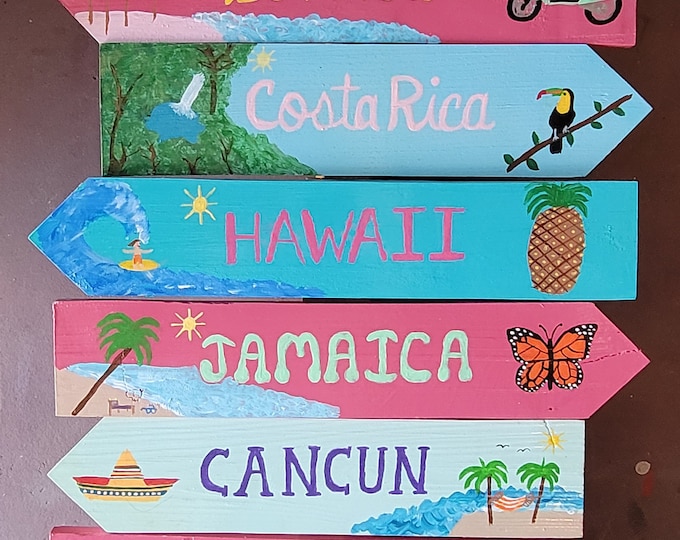 Destination Arrow Signs, Sign Post Arrows, Tropical Sign Post Arrows ...