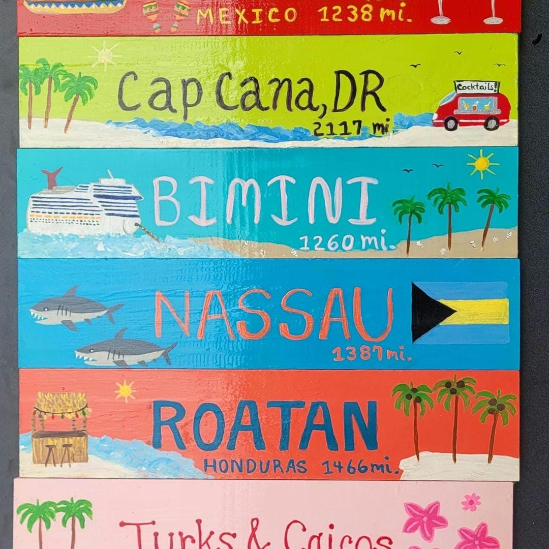 Destination Arrow Signs, Sign Post Arrows, Tropical Sign Post Arrows ...