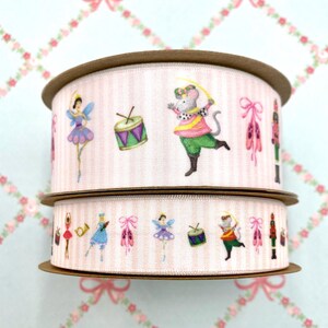 Nutcracker Ballet Ribbon Ideal for Holiday Gift Wrap, Gift Baskets ...