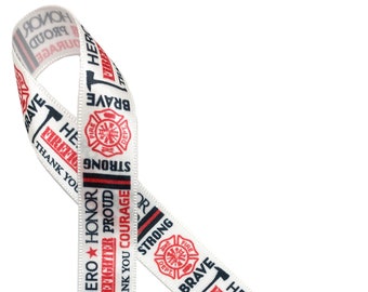 Firefighter Ribbon - Etsy