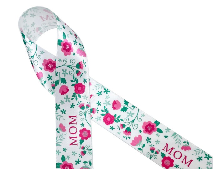Mother's Day Ribbon 1 Mom Ideal for Gift Wrap Cookies | Etsy