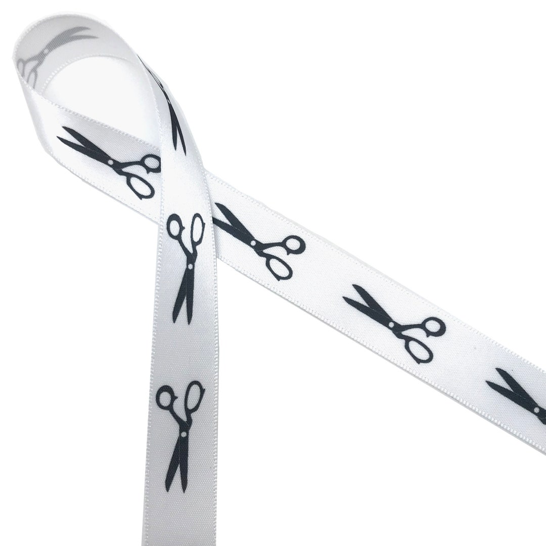 Scissor Ribbon Ideal for Seamstresses, Barbers, Hairdressers, Gift Wrap ...