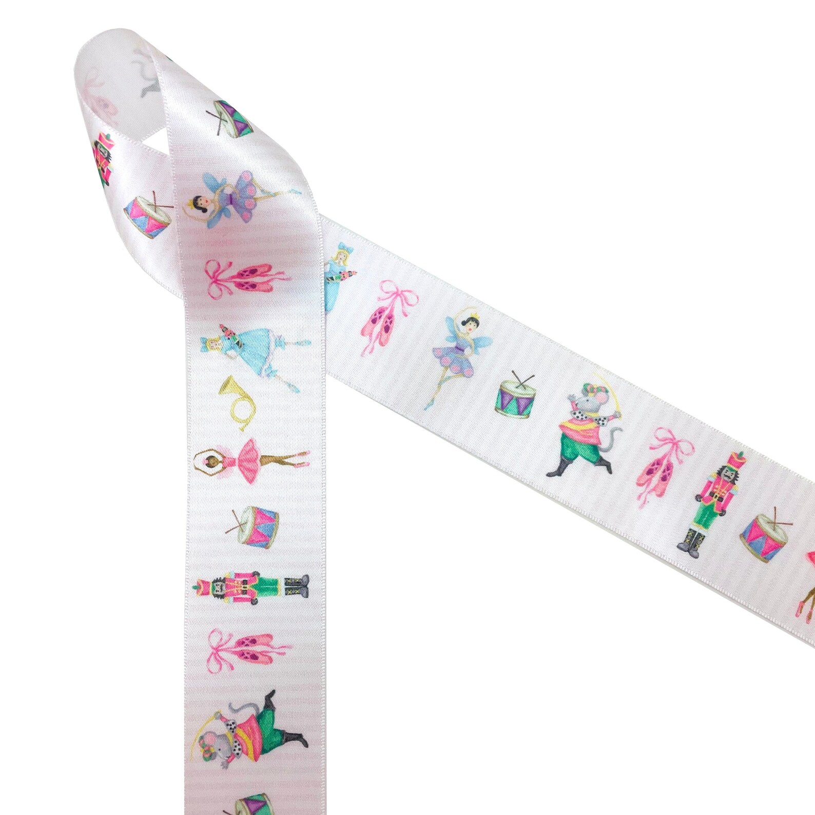 Nutcracker Ballet Ribbon Ideal for Holiday Gift Wrap, Gift Baskets ...