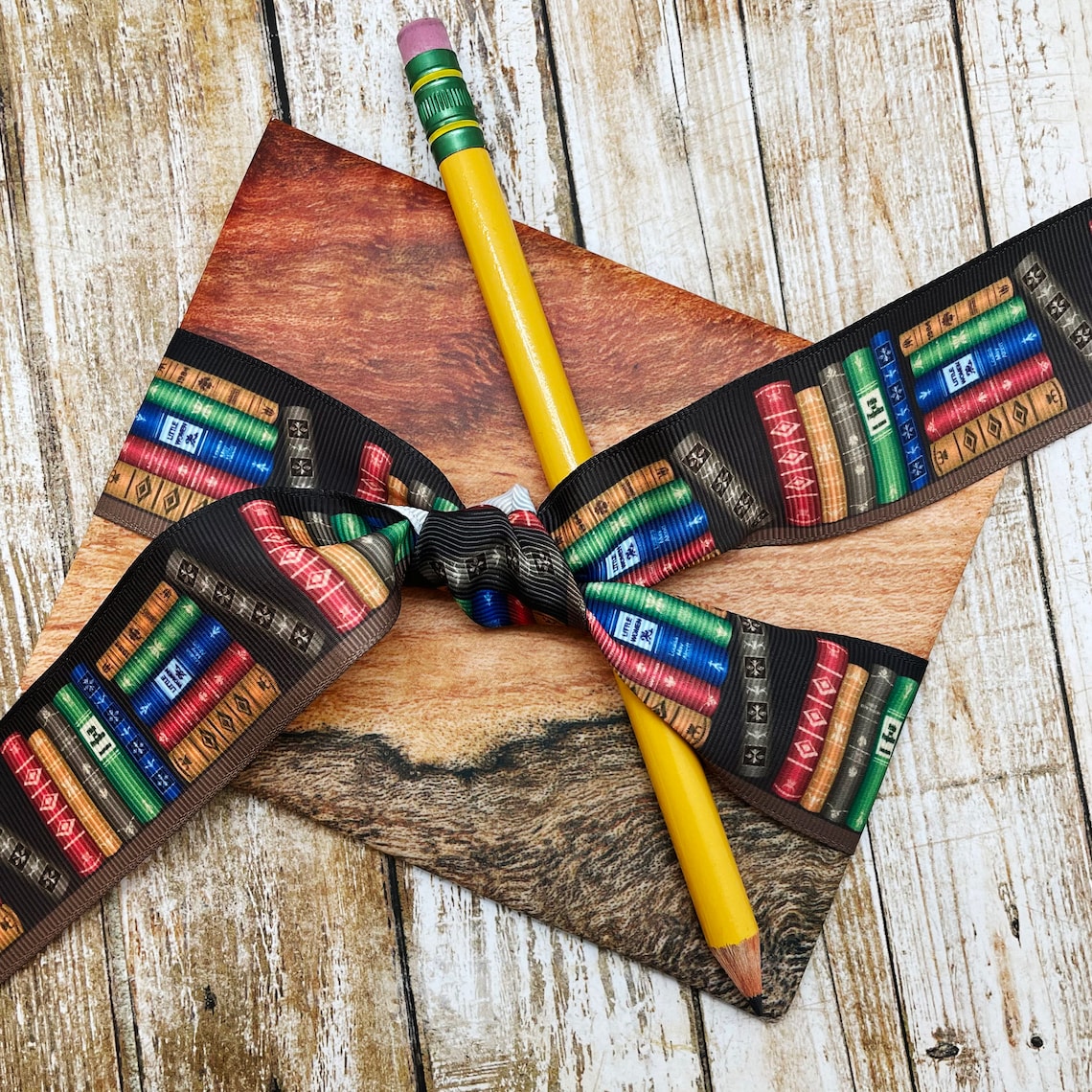 Book Ribbon Perfect for a Librarian Book Lover Book - Etsy