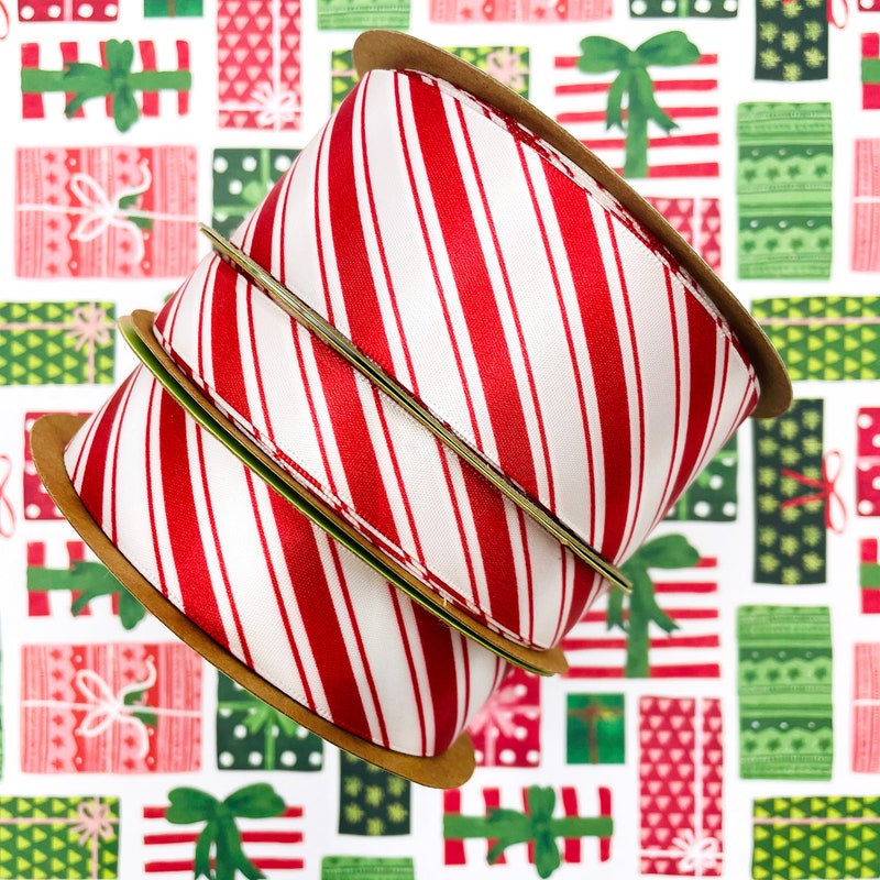 Candy Stripe Ribbon - Etsy