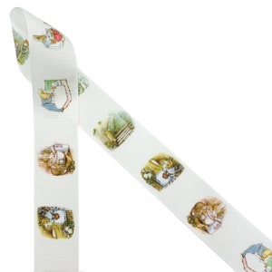 Rabbit Ribbon for Nursery, Baby Showers, Baby Gifts, Gift Wrap, Gift ...