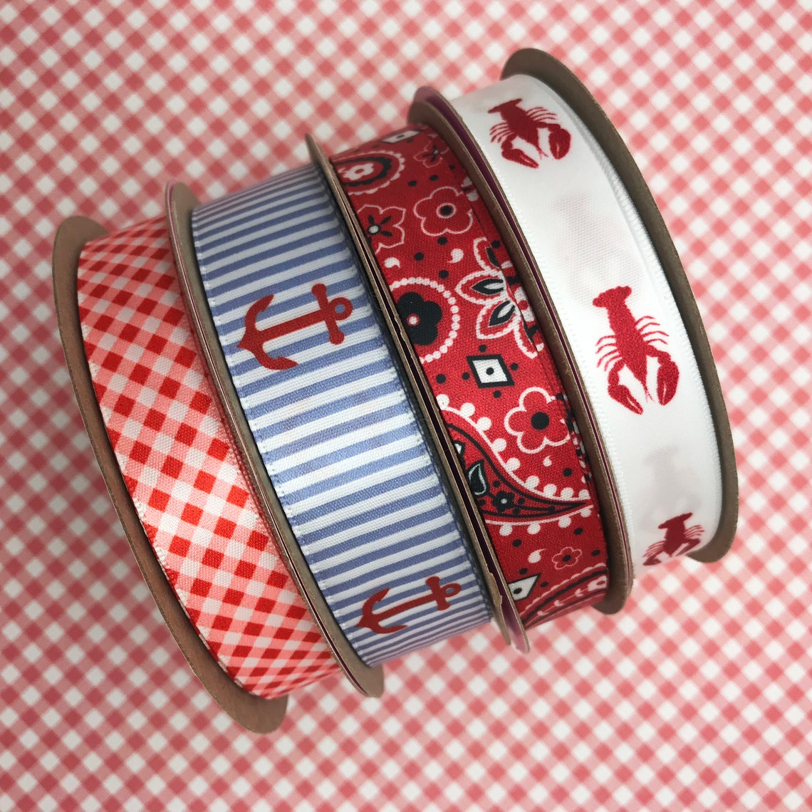 Lobster Ribbon Red Lobsters for Clam Bakes Lobster Boils | Etsy