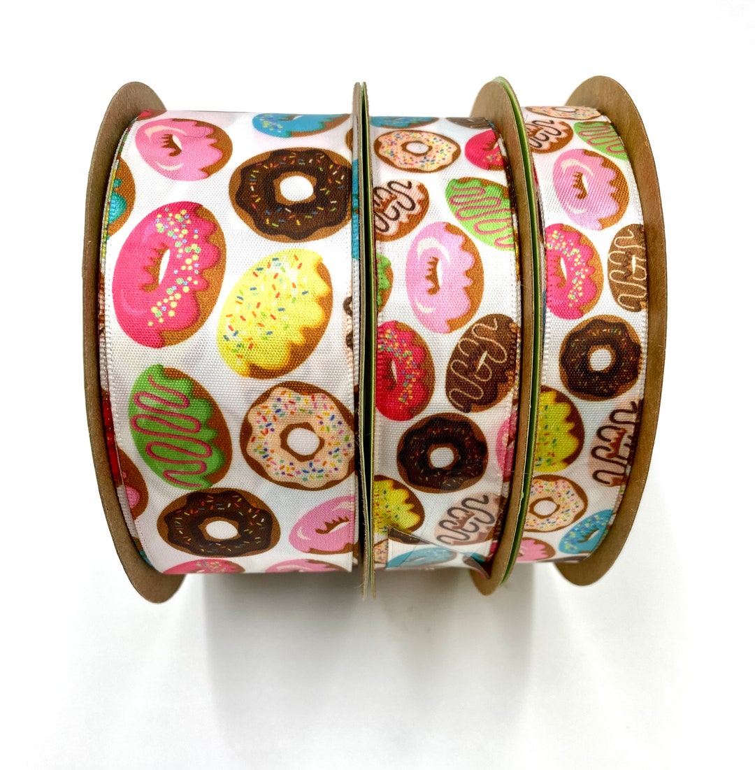 Donut Ribbon Ideal for Gift Wrap, Party Decor, Dessert Tables, Party ...