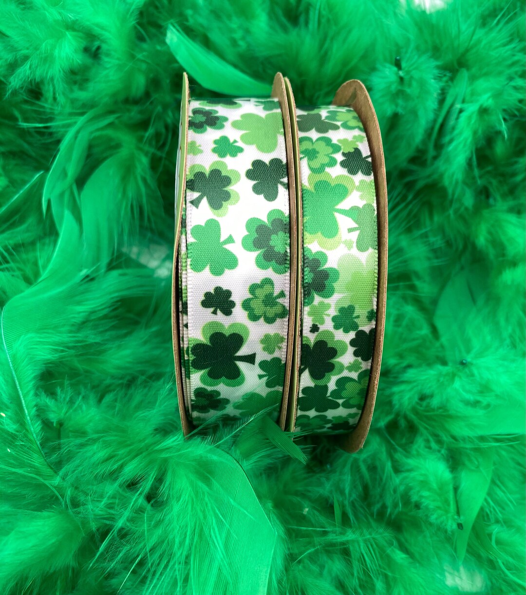 Shamrock Ribbon for St Patricks Day, Party Favors, Sweets Tables, Candy ...