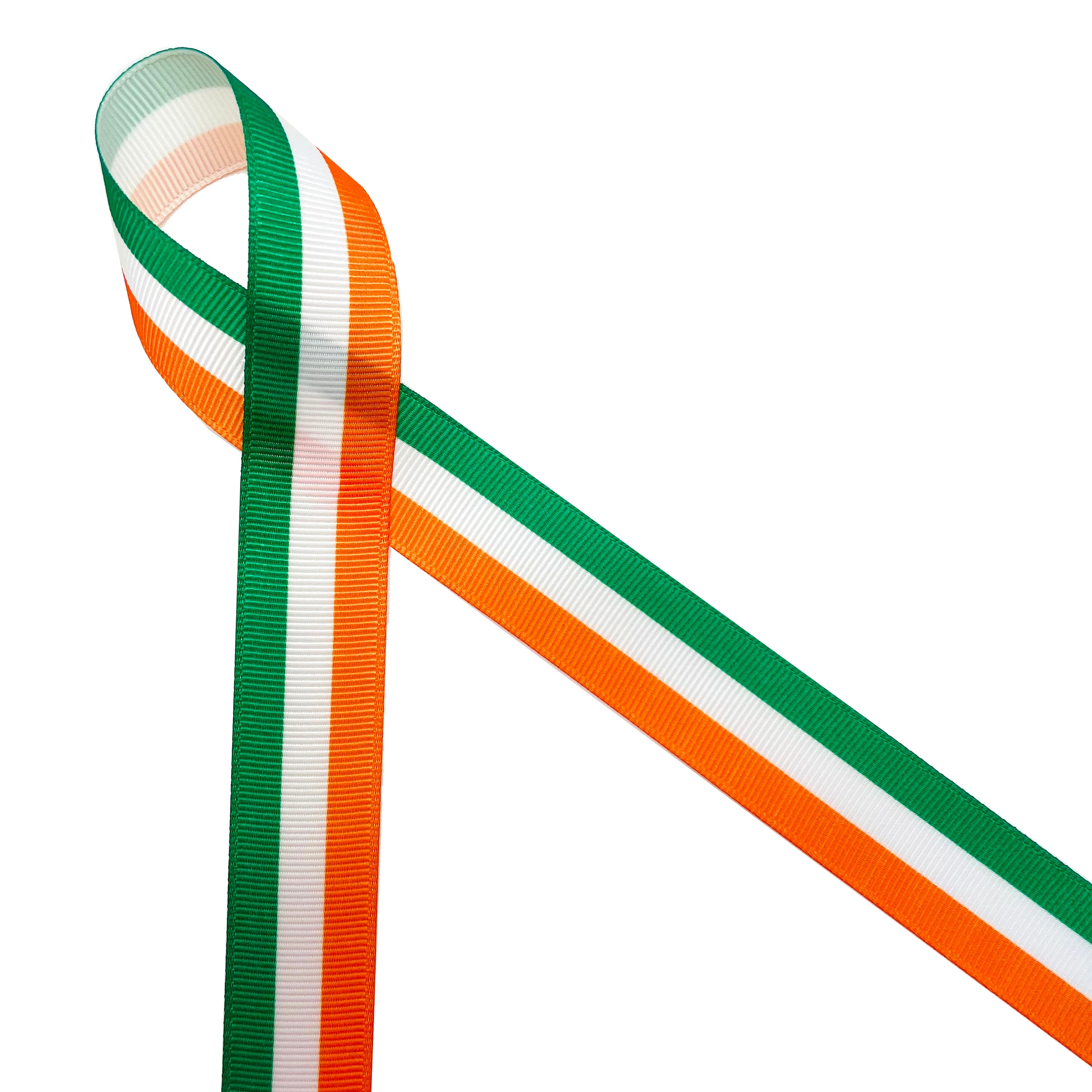 Irish Flag Ribbon Ideal for Celtic Gifts St Patricks Day - Etsy