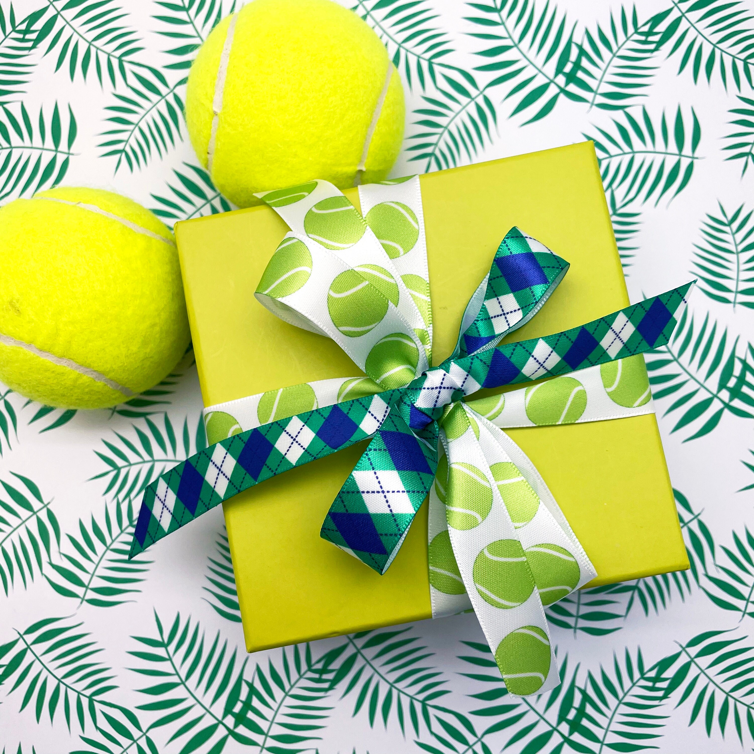 Argyle Ribbon Blue and Green for Golf Gift Wrap, Golf Gifts, Favors ...