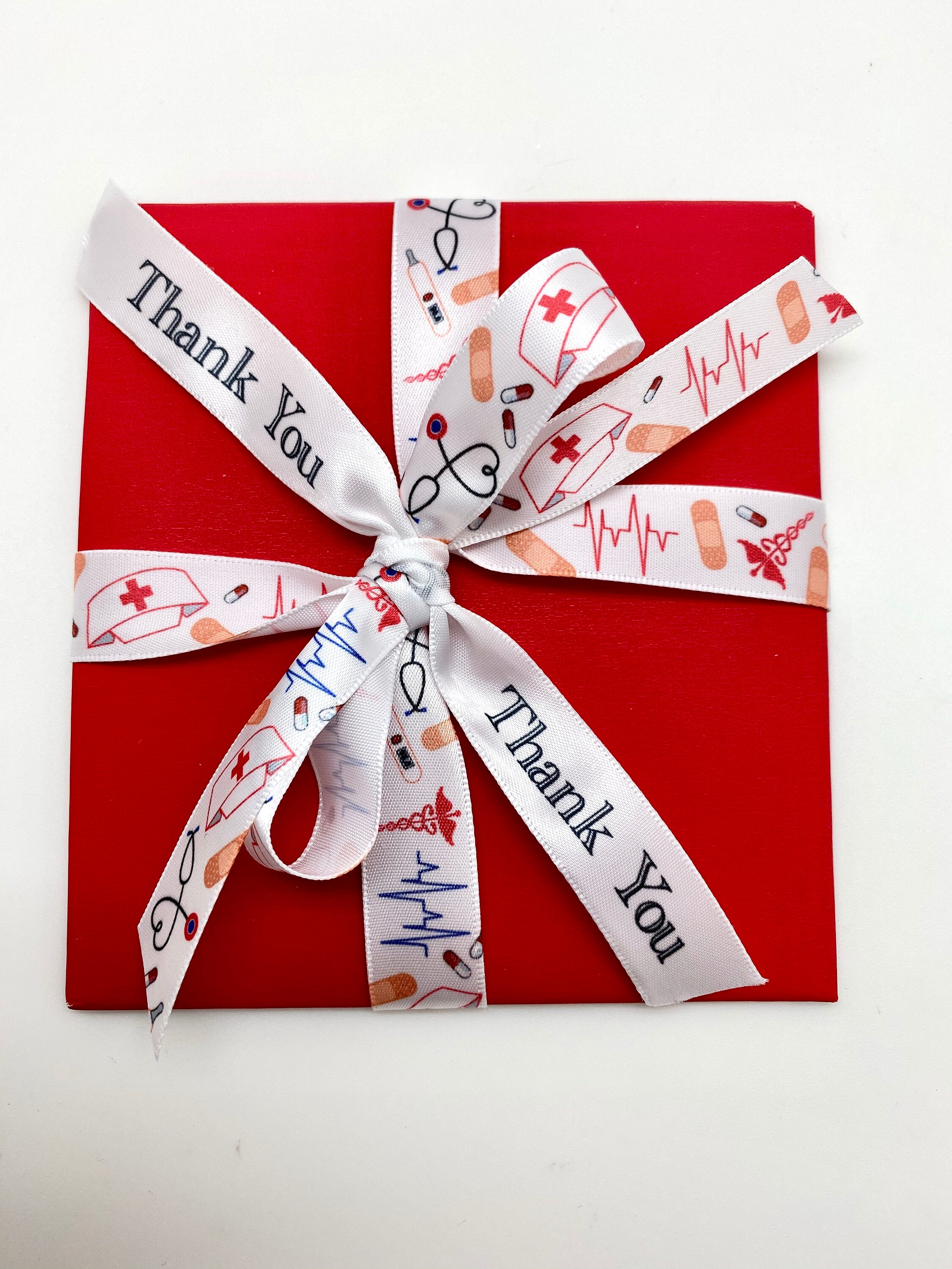 Nurse Ribbon Medical Theme for Lanyards Gift Wrap Quilting | Etsy