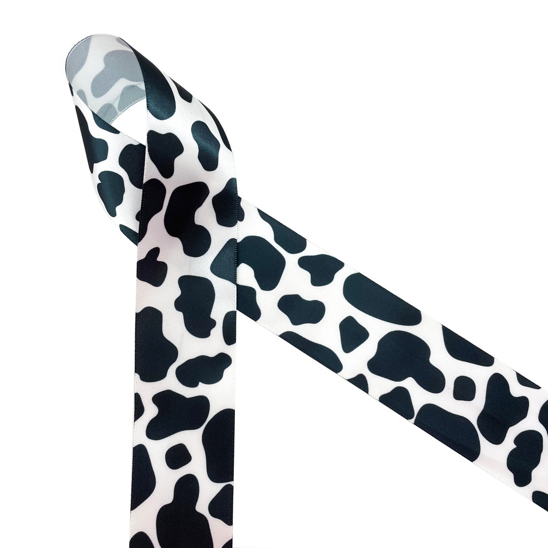 Cow Print Ribbon for Costume Trim Barnyard Farm Tutu Trim - Etsy