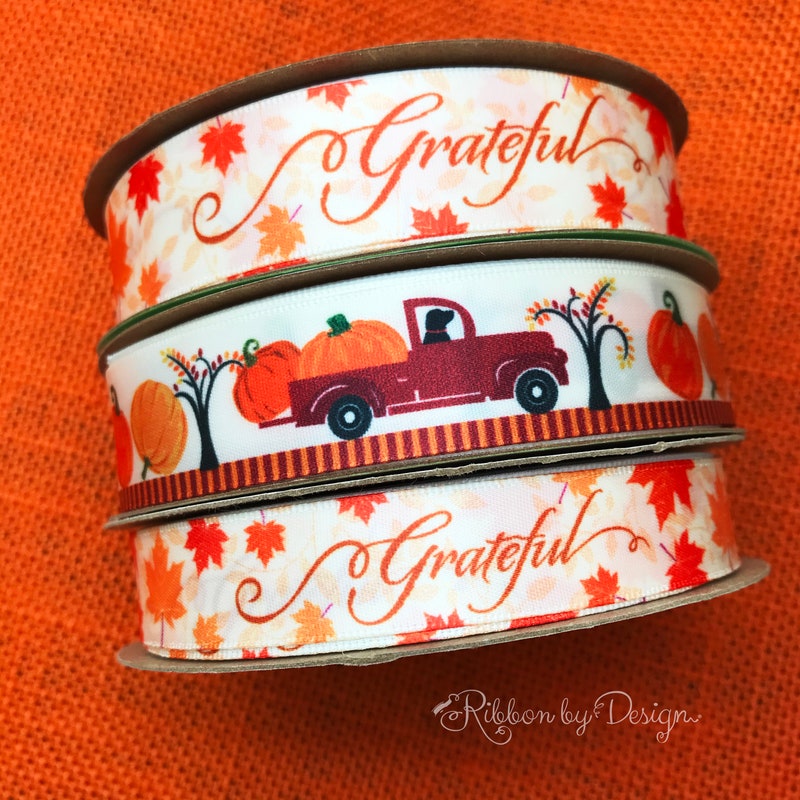 Thanksgiving Ribbon - Etsy