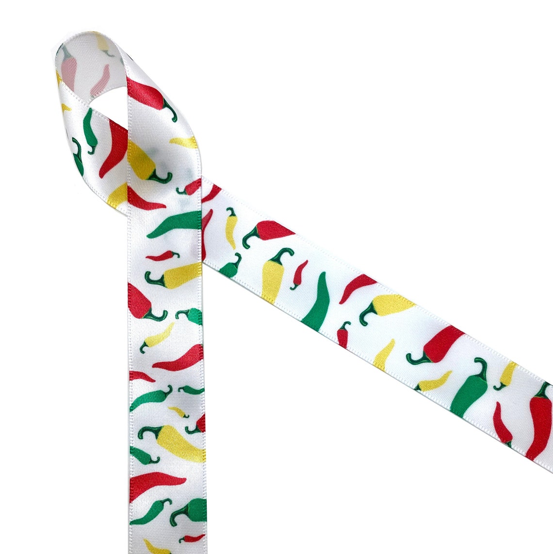 Chili Pepper Ribbon Fun for Cinco De Mayo Gift Wrap Gift - Etsy