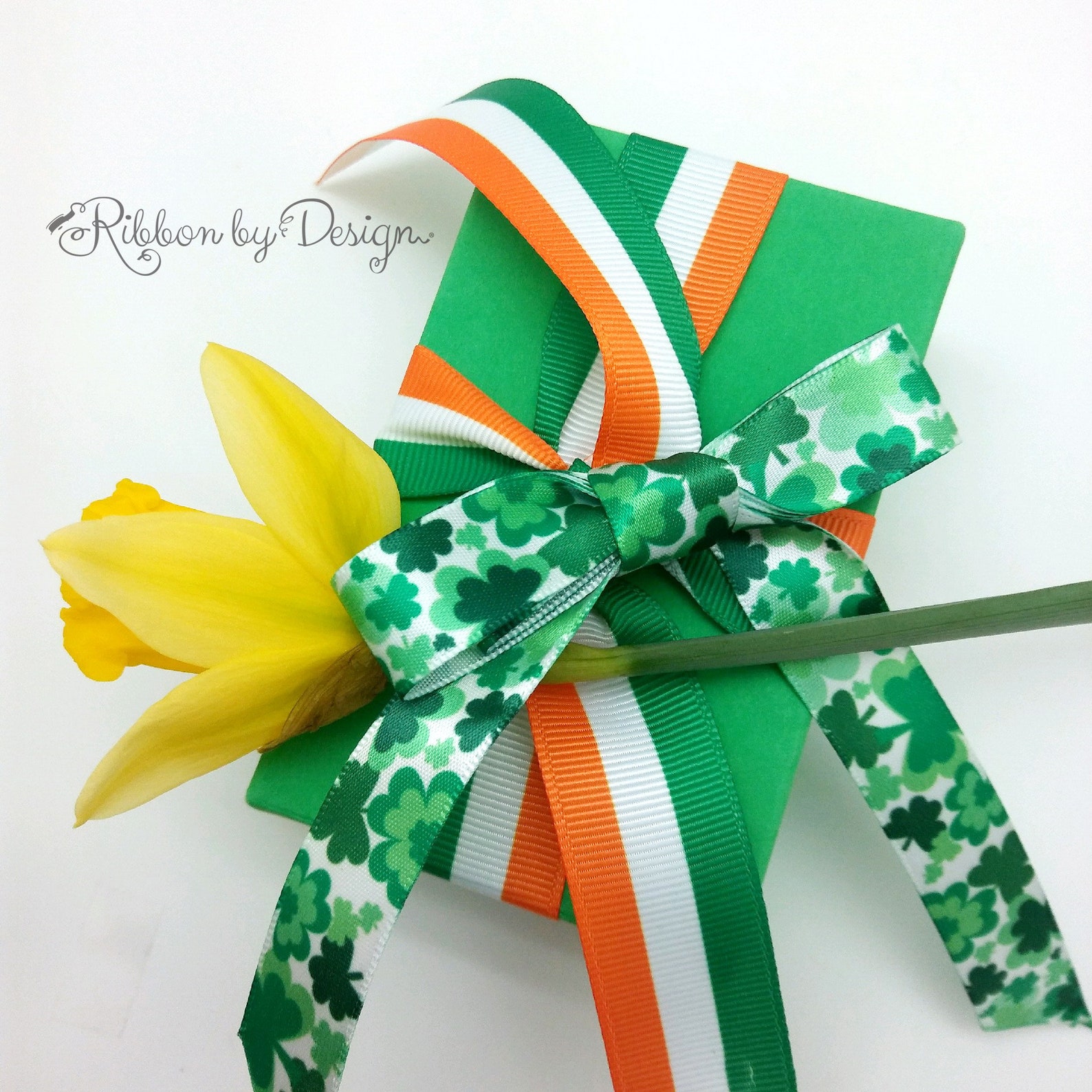 Irish Flag Ribbon Ideal for Celtic Gifts St Patricks Day - Etsy