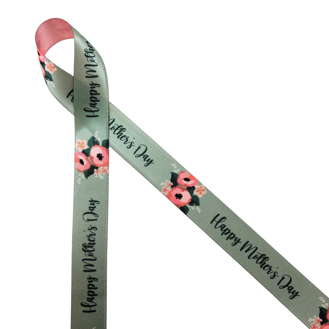 Mother Ribbon, for Luxury Mother's Day Gift Wrap, Gift Baskets, Floral ...